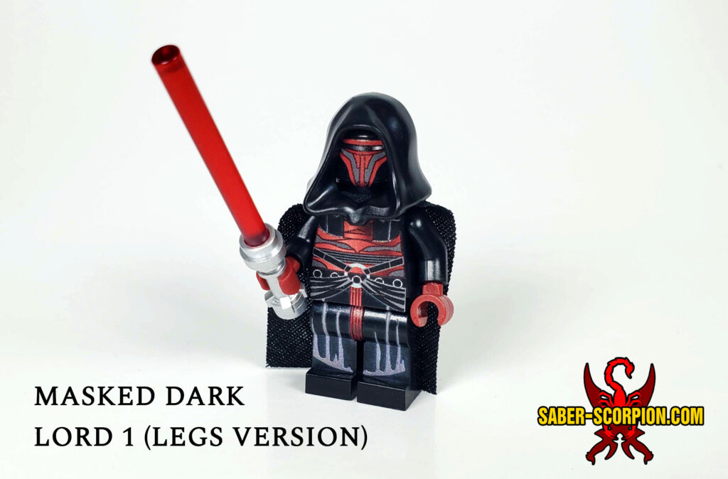 PRINTED Minifig: Space Wars Masked Dark Lord 1 – Saber-Scorpion's Lair ...