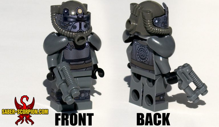 Minifig: Post-Apoc Power Suit – Saber-Scorpion's Lair – Custom LEGO ...