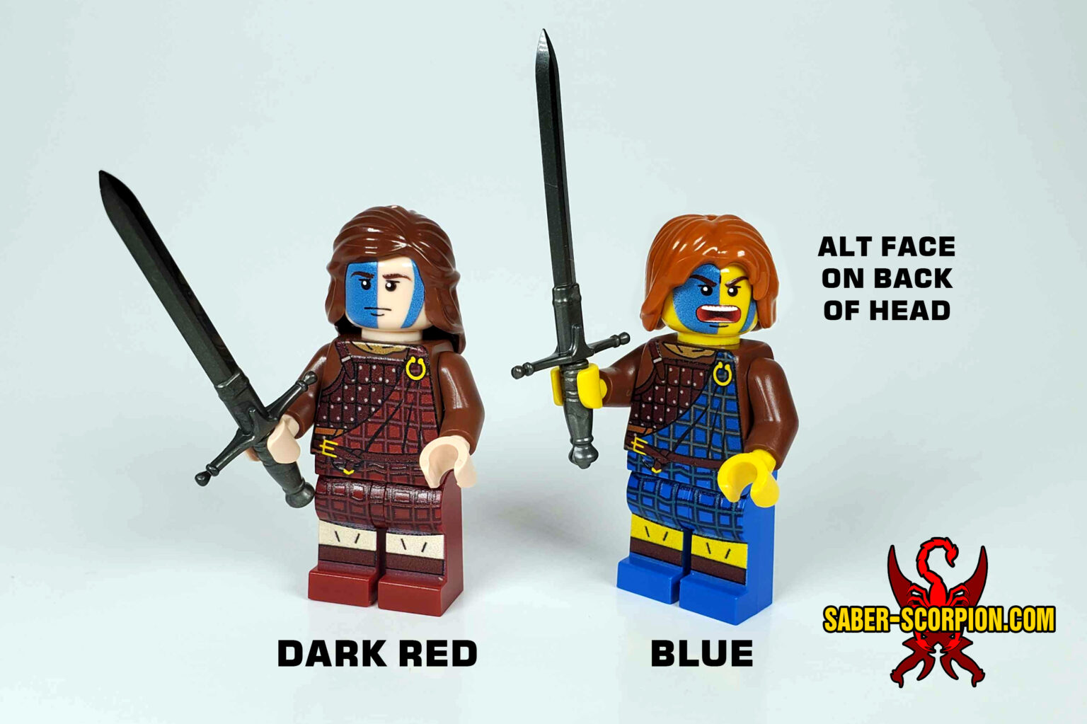 PRINTED Minifig: Historic Scottish Highlander – Saber-Scorpion's Lair ...