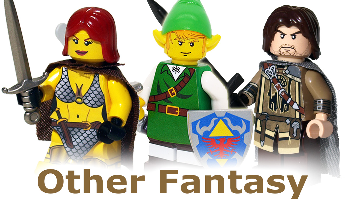 Fantasy – Saber-Scorpion's Lair – Custom Brick Figure Shop