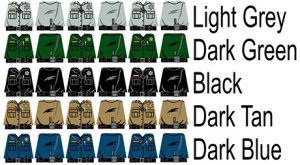 Stickers: Police Uniforms Pack – Saber-Scorpion's Lair – Custom Brick ...