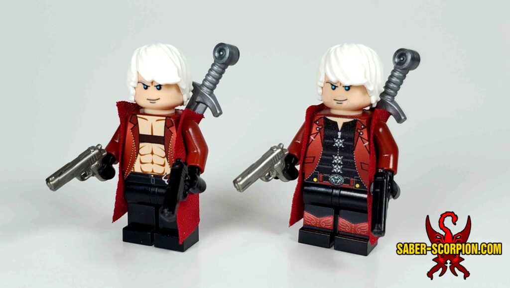 PRINTED Minifig: Devil Hunter Hero – Saber-Scorpion's Lair – Custom ...