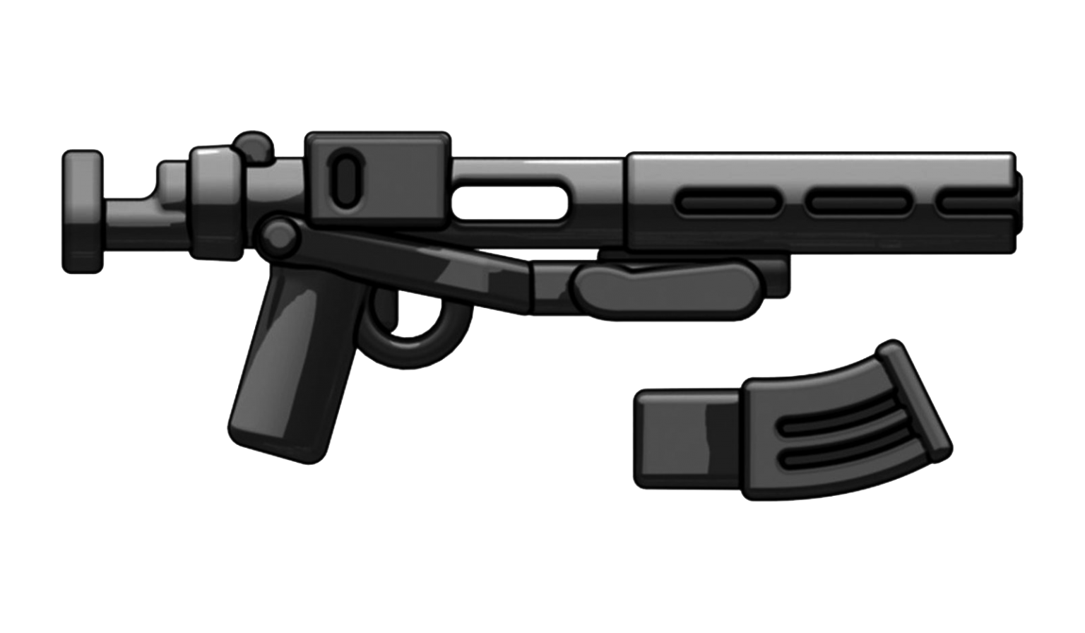 Brickarms E-11D Blaster with Magazine – Saber-Scorpion's Lair – Custom ...