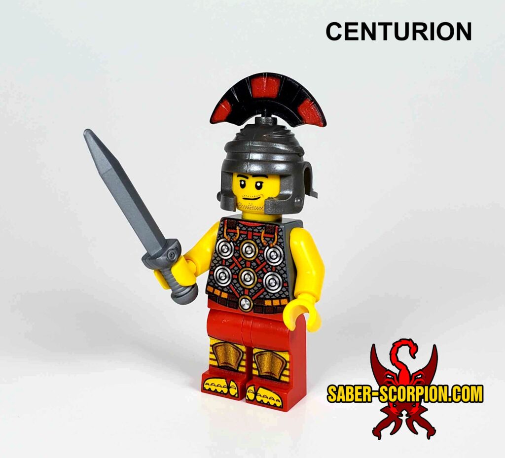 PRINTED Minifig: Roman Legionary Centurion – Saber-Scorpion's Lair ...