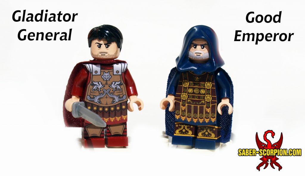Minifig: Historic Gladiator General and Emperor – Saber-Scorpion's Lair ...