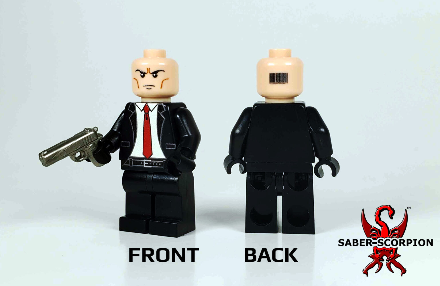 PRINTED Minifig: Hitman Agent – Saber-Scorpion's Lair – Custom Brick ...