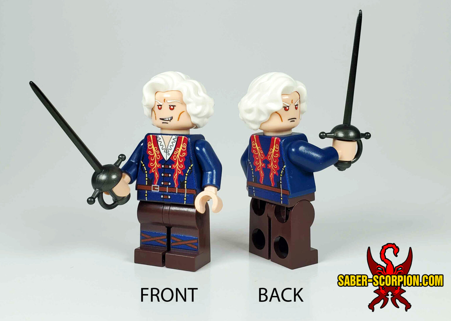 PRINTED Minifig: Fantasy Gatekeeper Vampire – Saber-Scorpion's Lair ...