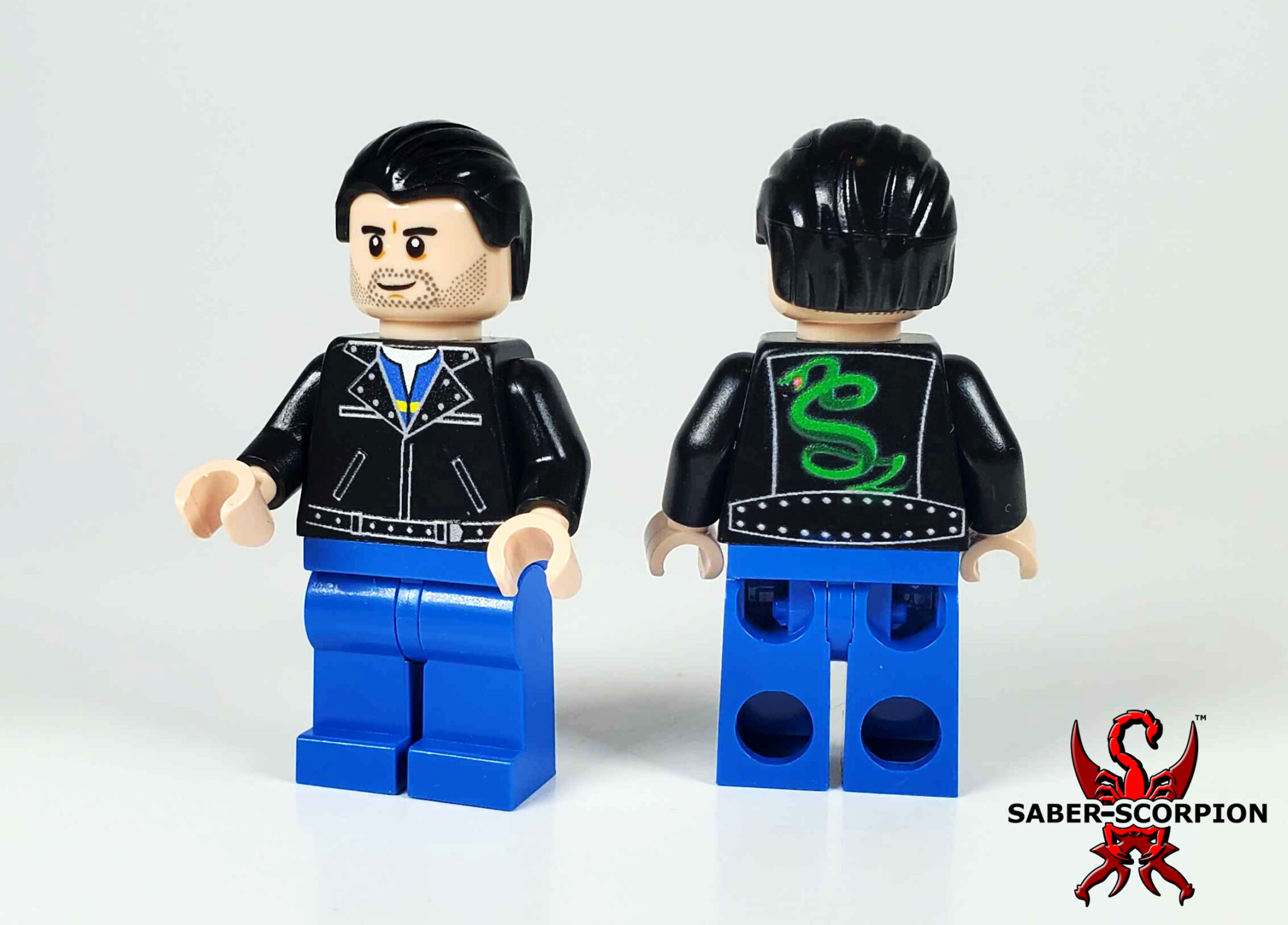 PRINTED Minifig: Post-Apoc Greaser Snake – Saber-Scorpion's Lair ...